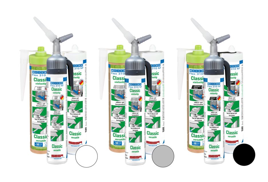 Flex 310 M® Classic MS-Polymer | elastic adhesive based on MS-Polymer in Presspack packaging for ...